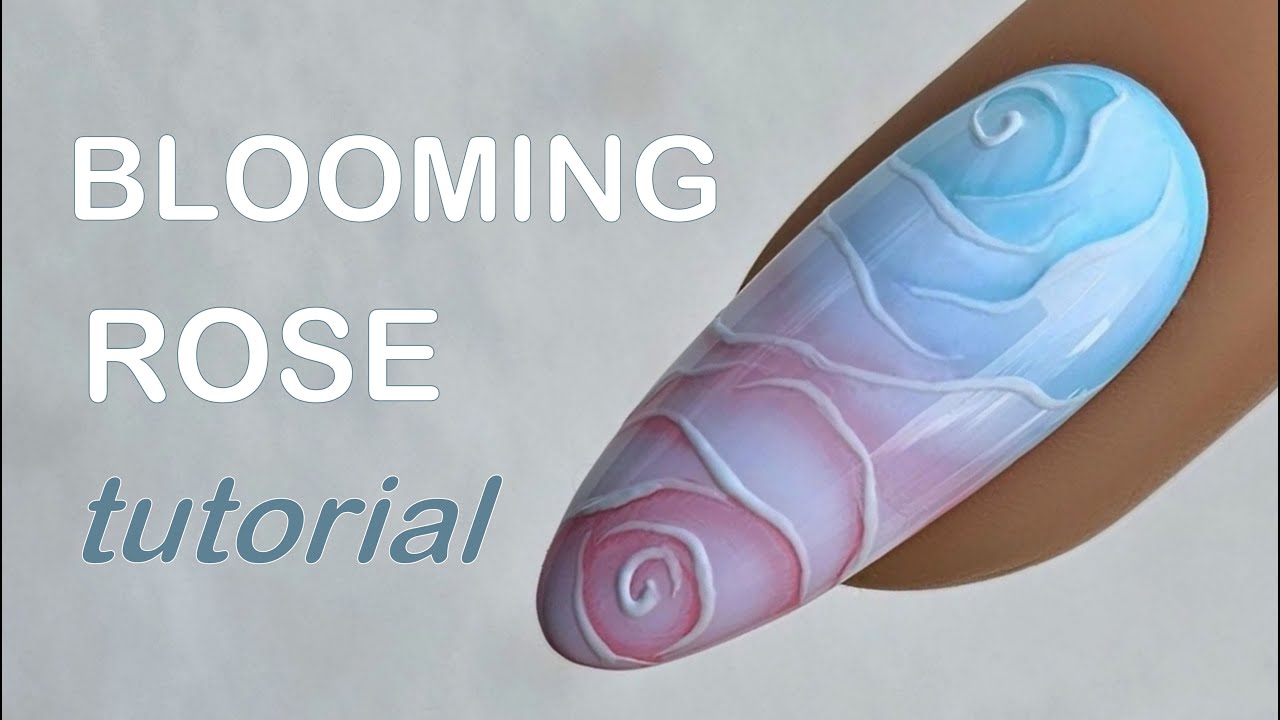 BLOOMING ROSE NAIL ART - Sommer Trend - Step by Step Anleitung ...
