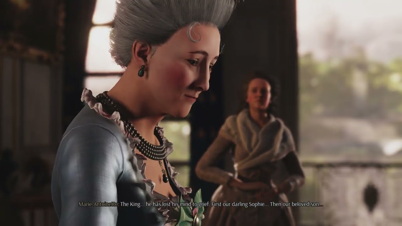 Steelrising - Queen Marie Antoinette and Gabrielle de Polignac Cutscene ...