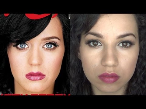 Katy Perry Max Magazine Cover Makeup - RealmOfMakeup - YouTube