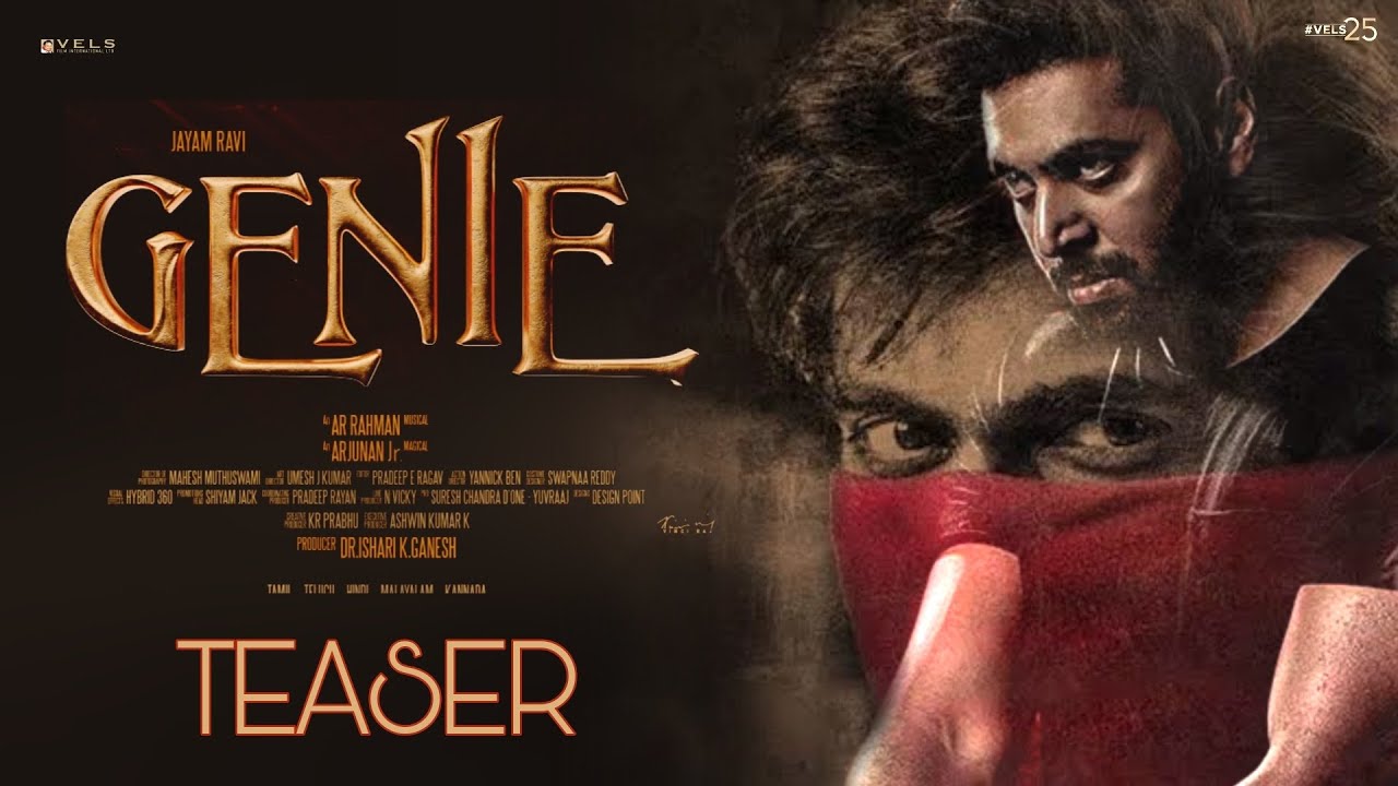 GENIE - OFFICIAL TEASER | jayam Ravi 32 | vels 25 film shooting ...