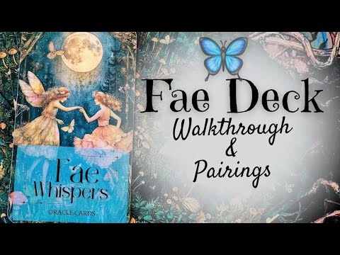 Fae Whispers Oracle walkthrough and deck pairs #fairy #oracle - YouTube