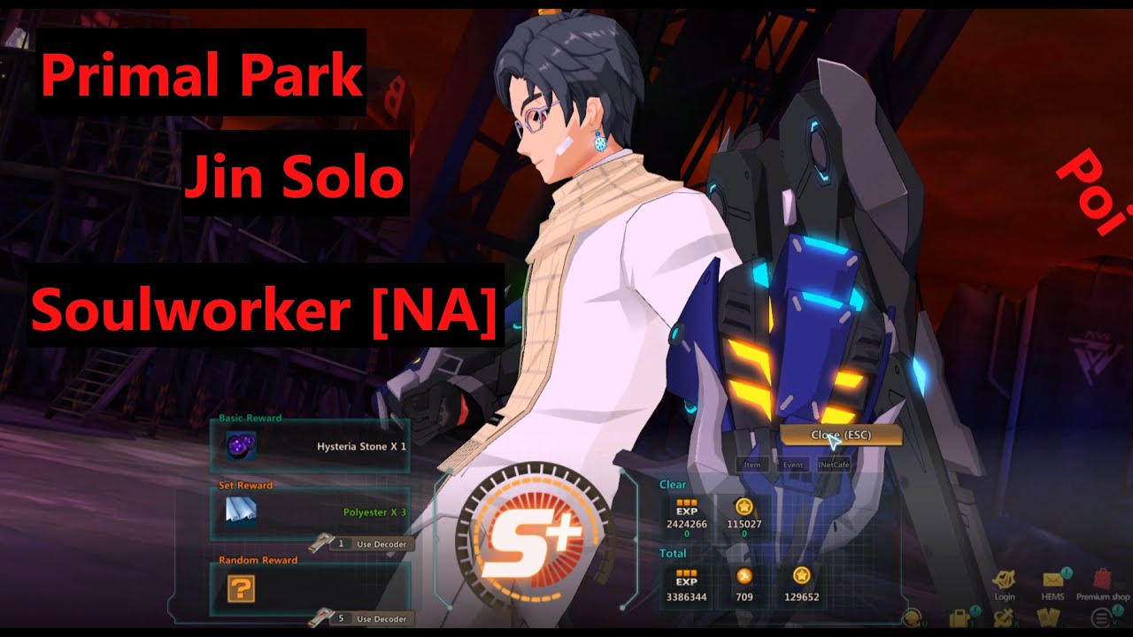 Primal Park Solo KingHenry No Death || Soulworker [NA] - YouTube