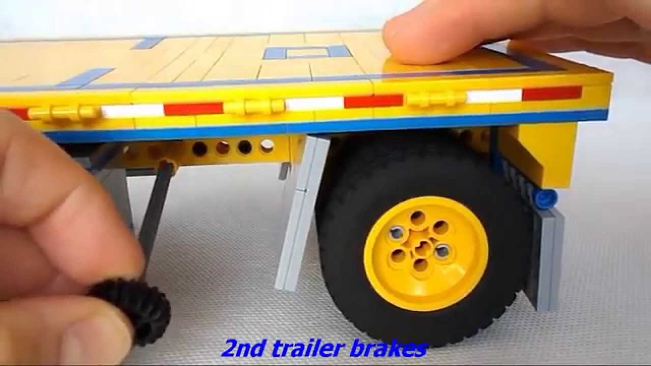 LEGO Hay Truck Peterbilt 362 mk2 - YouTube