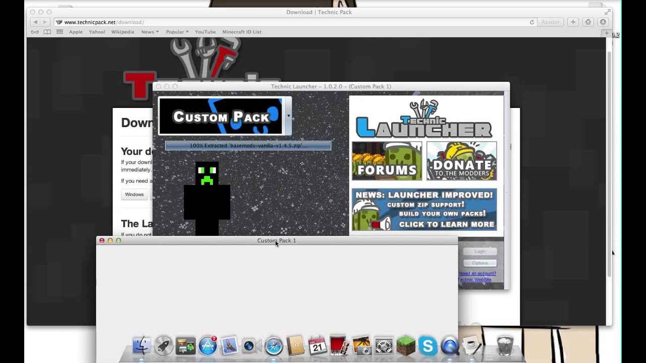 How to change minecraft version on technic launcher - vileat