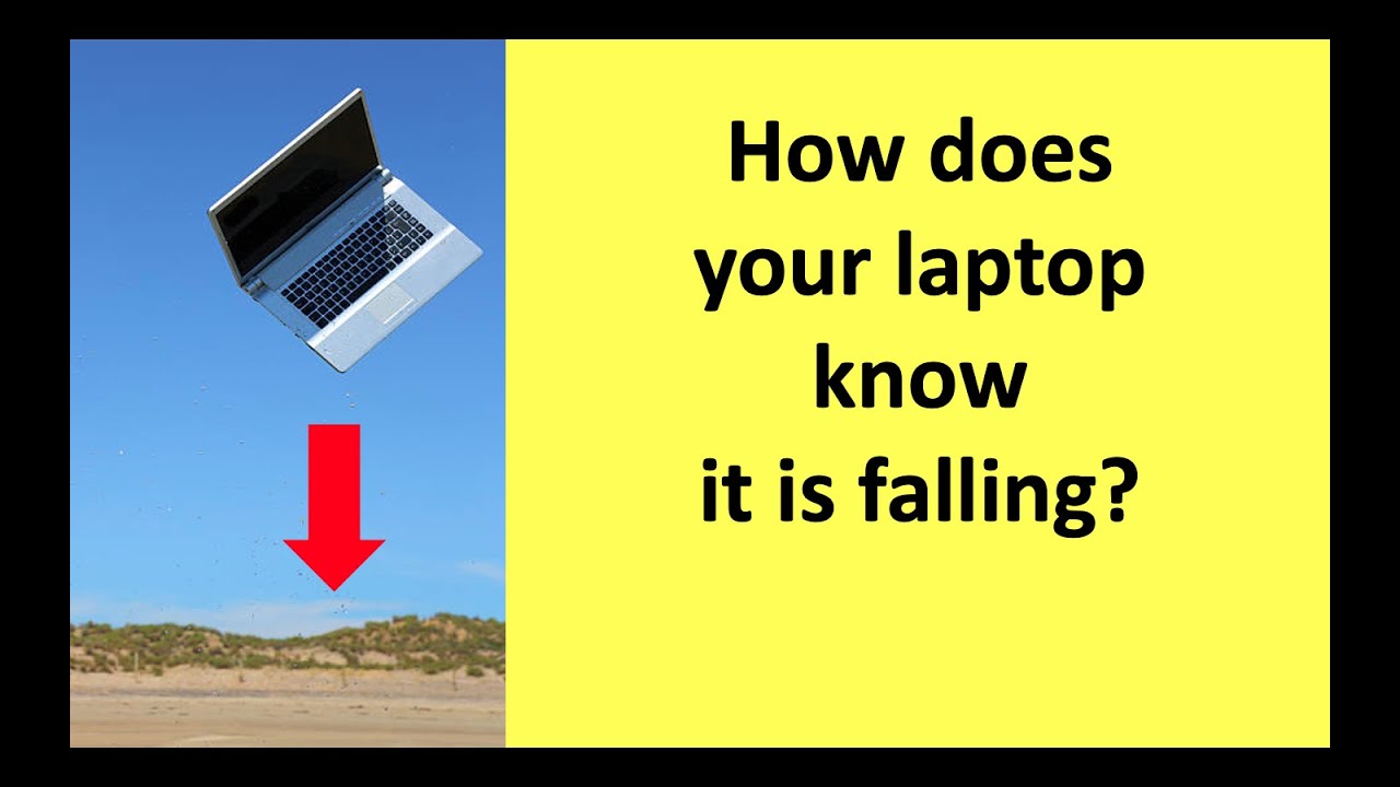 How does your laptop know it is falling #VeritasiumContest #Short - YouTube