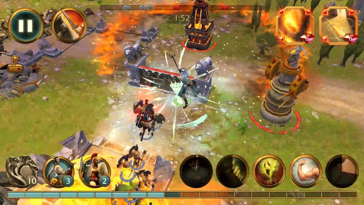 OLYMPUS RISING Zeus gameplay - YouTube