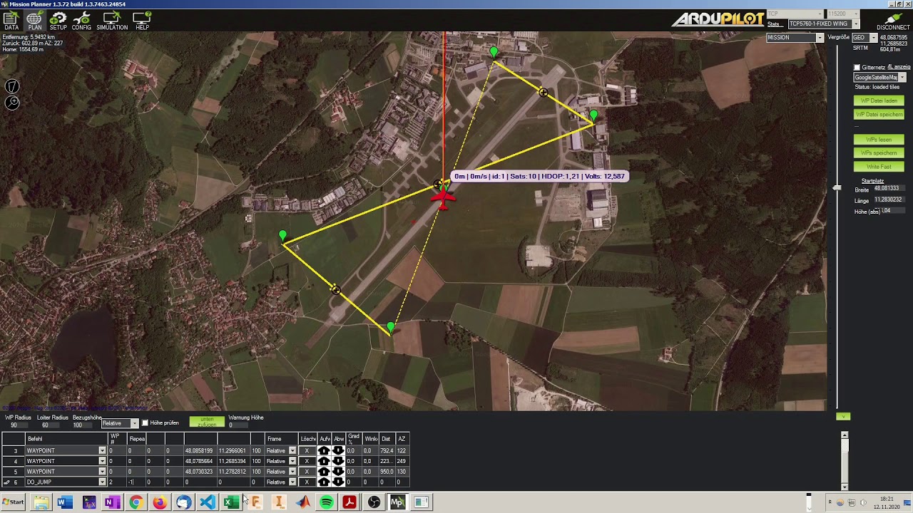 OpenMCT for Engineers - Video 5: Connecting Mission Planner to OpenMCT ...