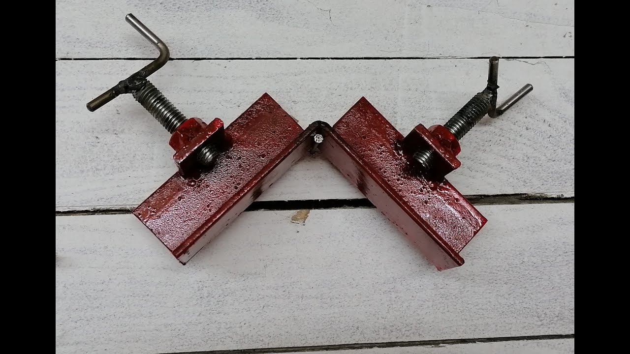 DIY 90 Degree welding vise - YouTube