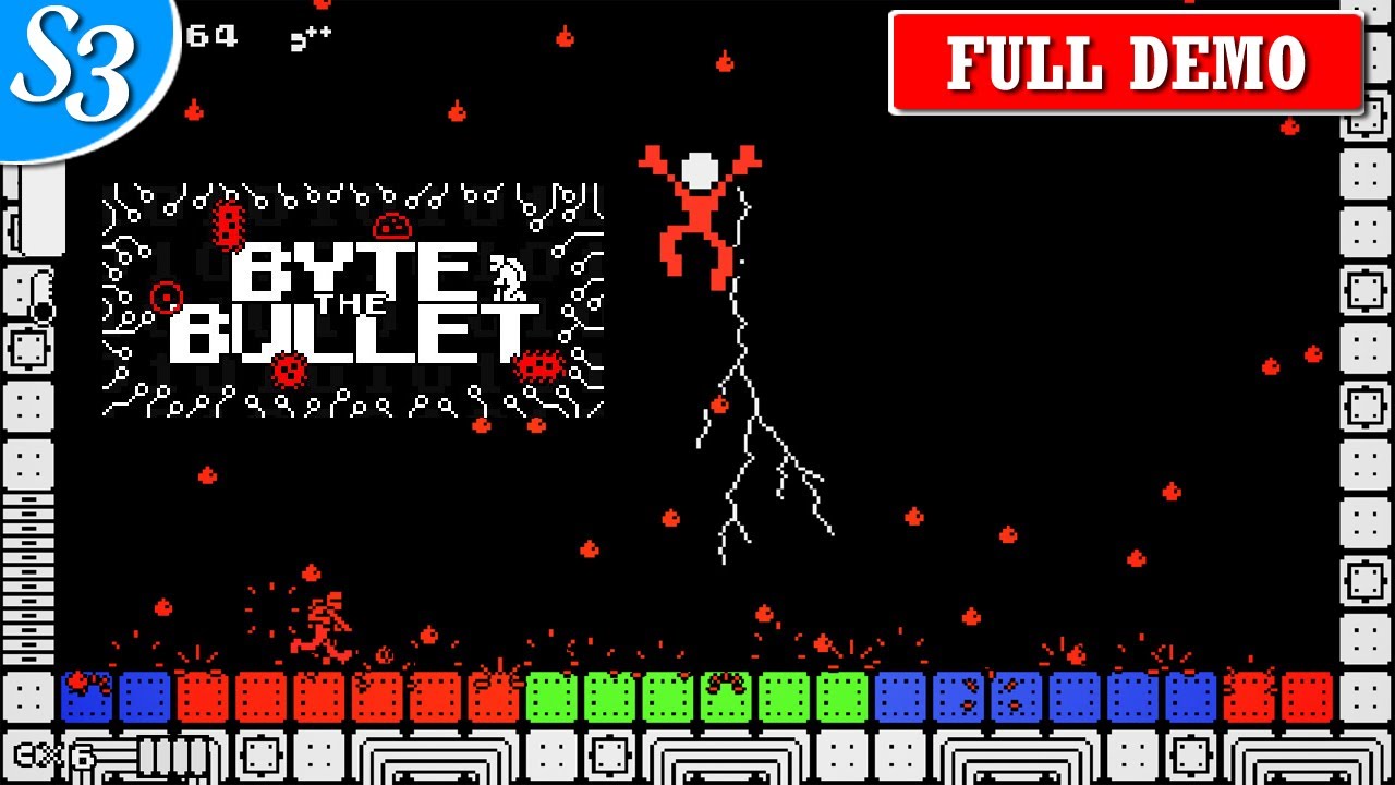 Byte The Bullet | Contra Inspired Run n Gun Game | Demo Gameplay Walkthrough | Stage 3 - YouTube