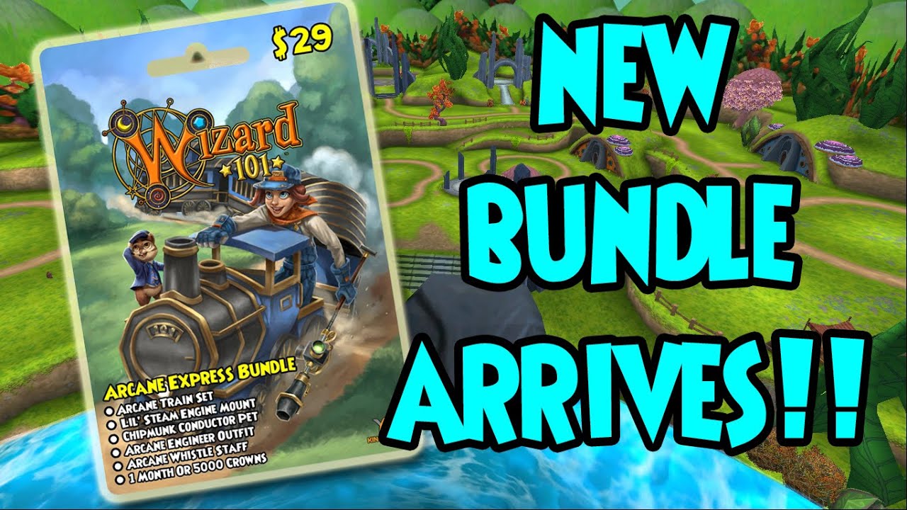 Wizard101: 🟣New Bundle! Let's have fun with it!!🚂🐿️👀🤣 - YouTube