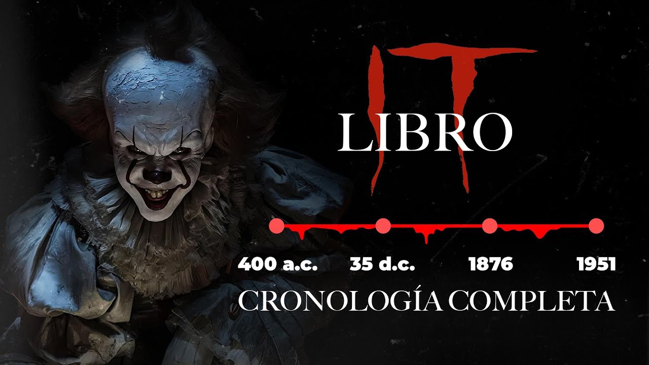 La CRONOLOGÍA COMPLETA DE IT (libro) - Stephen King - YouTube
