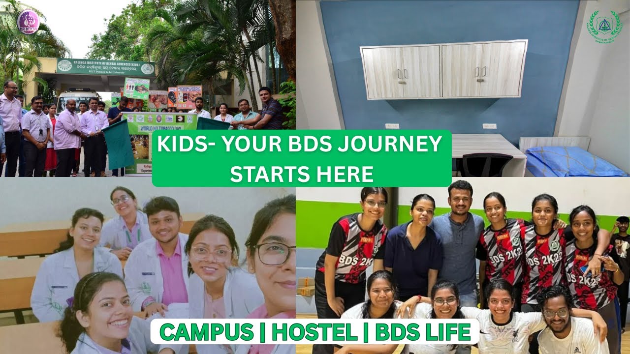 KIDS - Your BDS Journey Starts Here | Campus | Hostel | BDS Life - YouTube