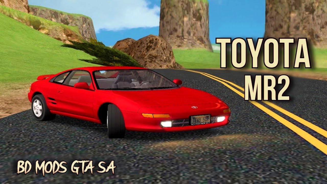 TOYOTA MR2 MOD FOR GTA SAN ANDREAS [DOWNLOAD LINK] - YouTube