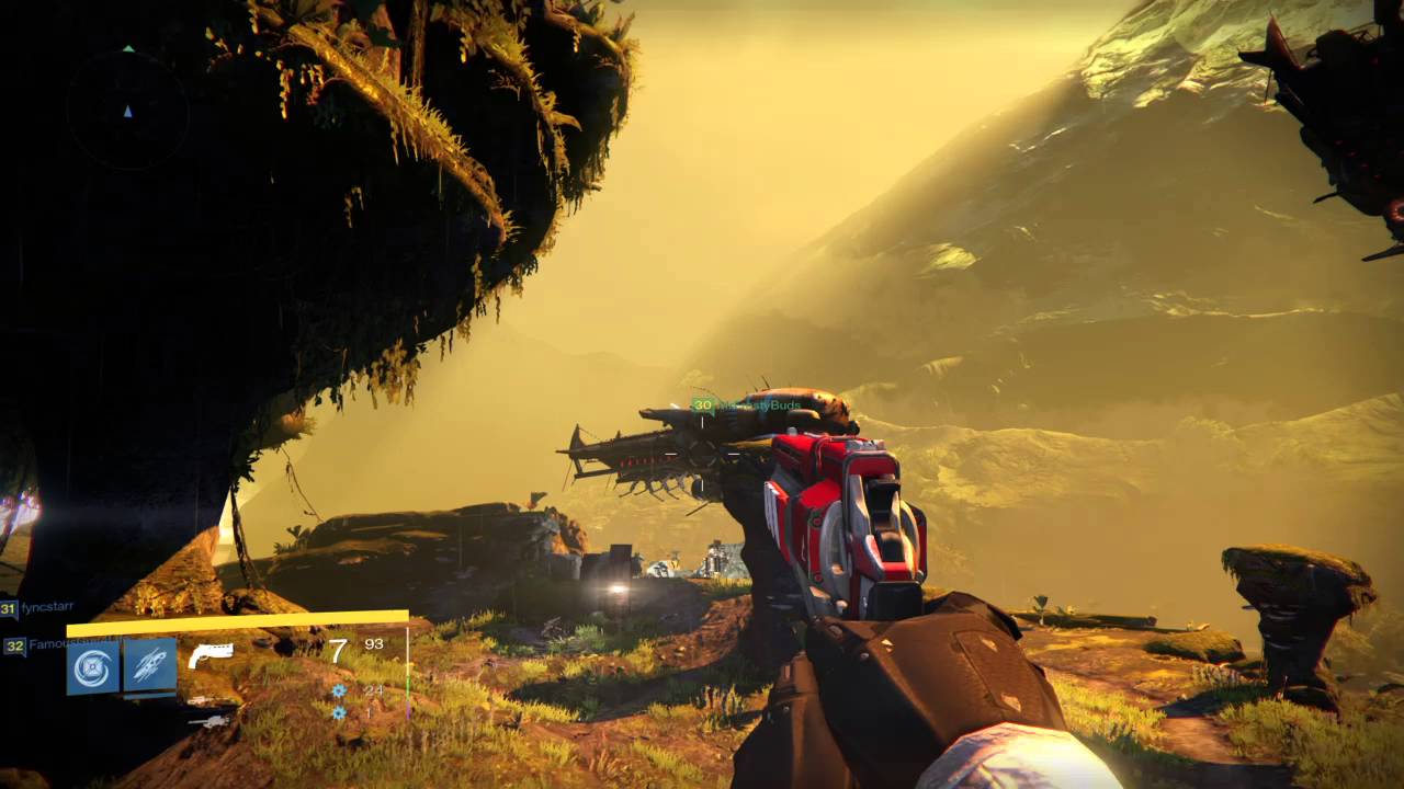 Destiny: Riding ontop of a Fallen Skiff! - YouTube