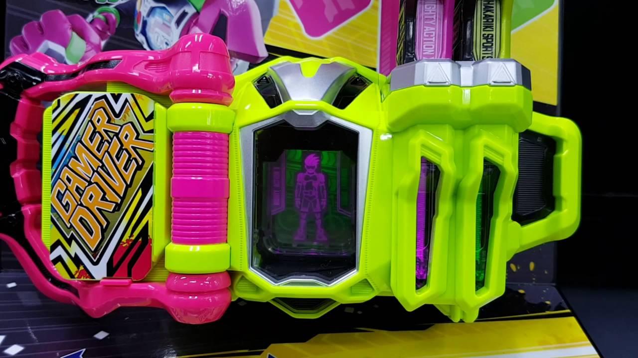 仮面ライダーエグゼイド DX Kamen Rider Ex-Aid Gamer Driver - YouTube