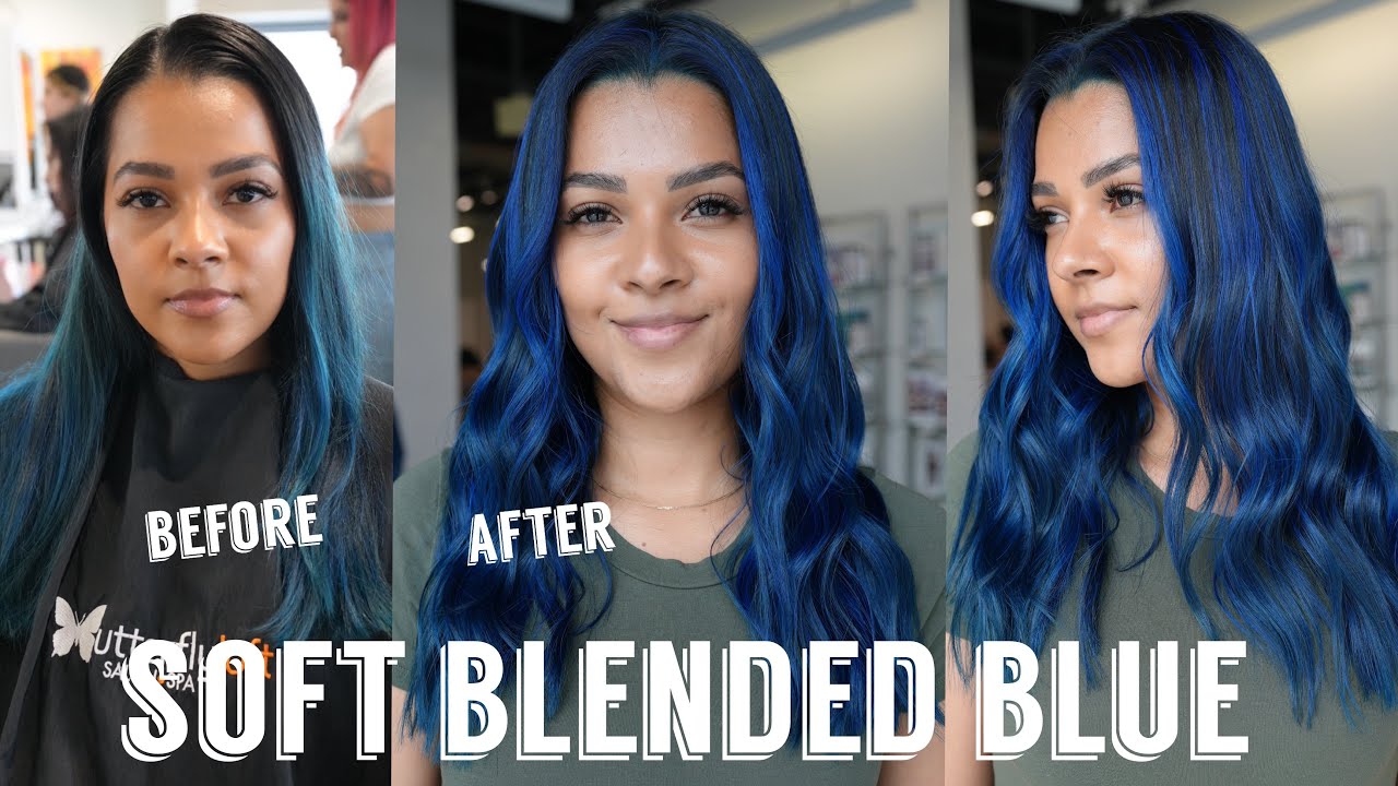 Hair Transformations with Lauryn: How to achieve the perfect blue hair ...
