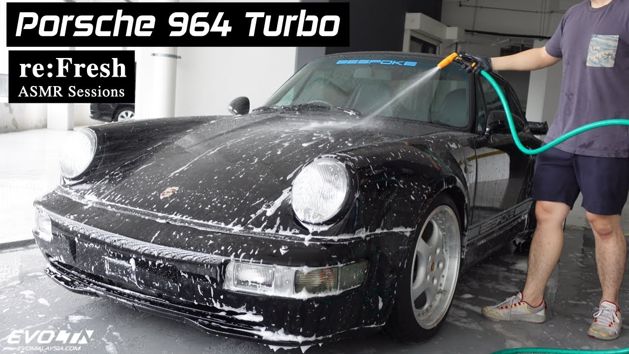 Washing Porsche 964 Turbo at Home | re:Fresh ASMR Sessions ...