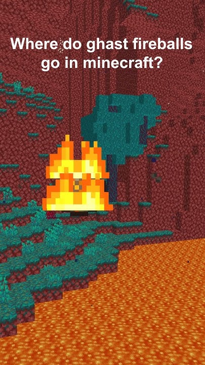 Where do ghast fireballs go in Minecraft? #minecraft #fypシ゚viral #memes #minecraftmemes #shorts ...