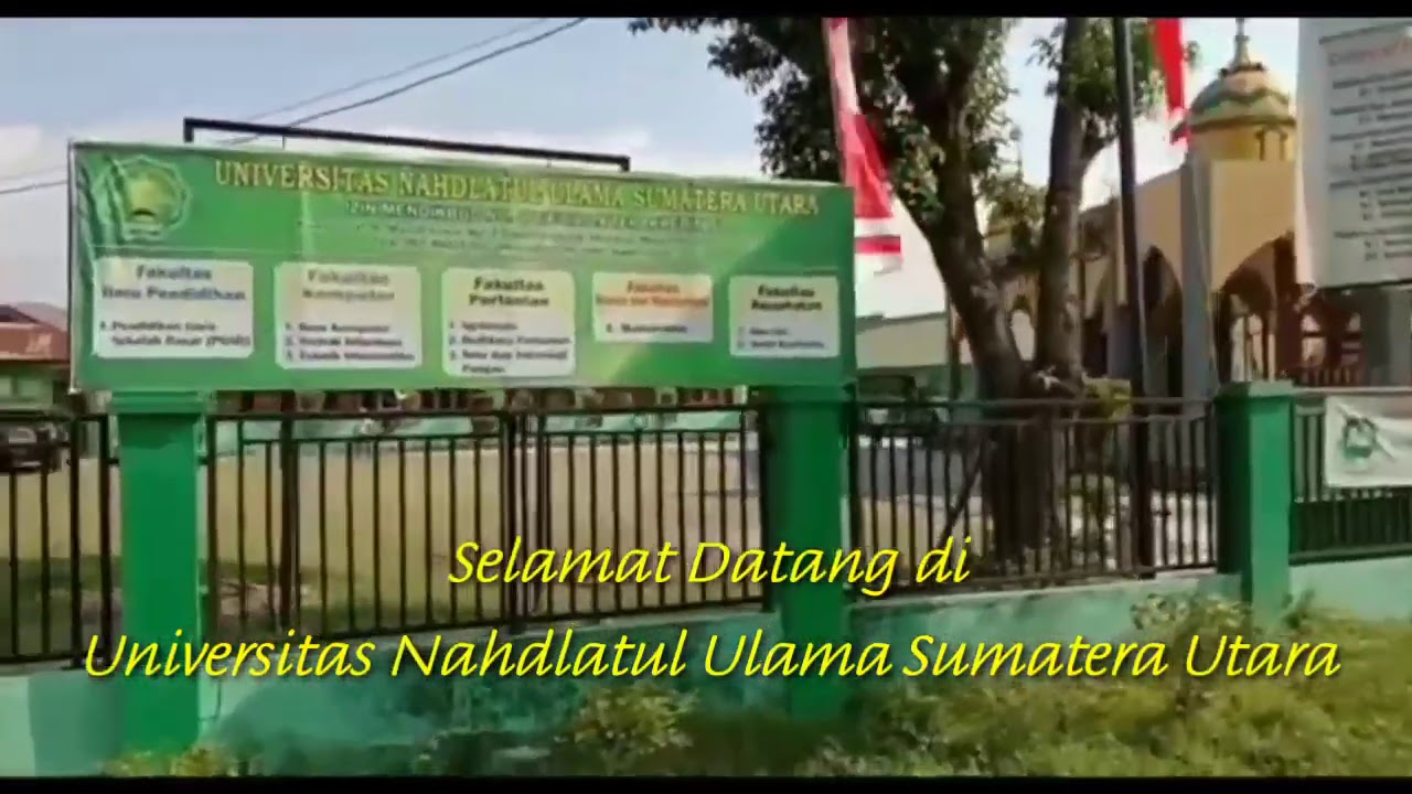 UNIVERSITAS NAHDLATUL ULAMA SUMATERA UTARA || Team Magang 2 UNUSU - YouTube