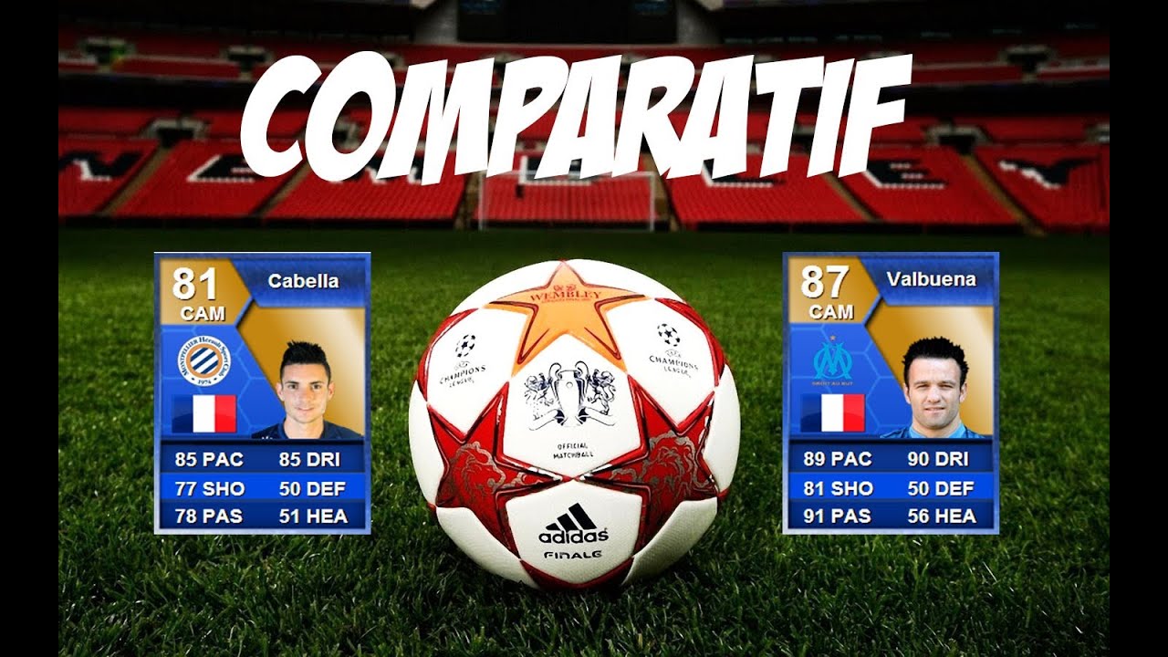 FUT 13 | Comparatif : Cabella TOTS VS Valbuena TOTS - YouTube