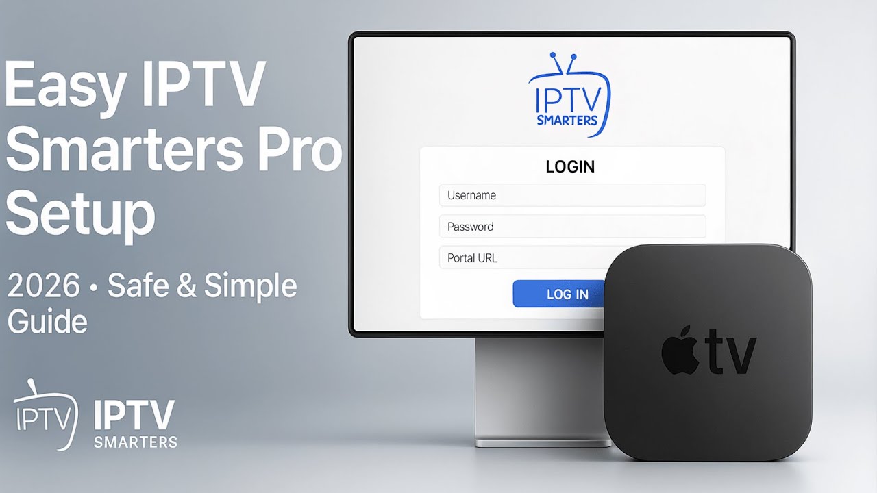 Easy IPTV Smarters Pro Setup on Apple TV 2026 (Safe & Simple Guide ...