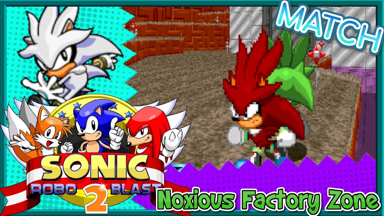 Sonic Robo Blast 2 v2.2 ~ MATCH - Noxious Factory Zone [50] - YouTube