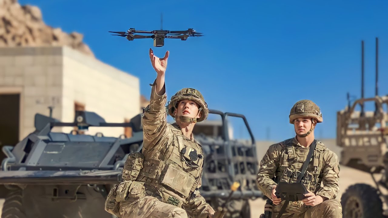 Drones in Action: British Army's Urban Combat Insights - YouTube