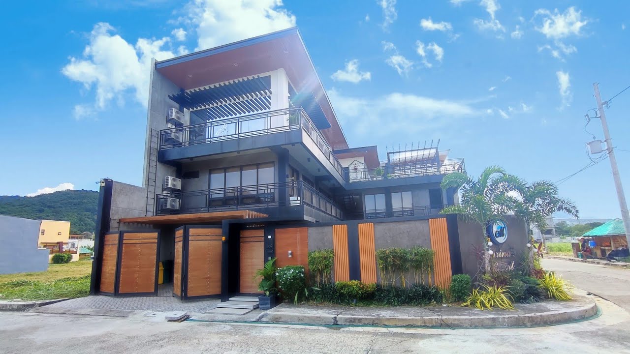 3-Storey Income generating Modern Tropical house in Los Baños Laguna ...