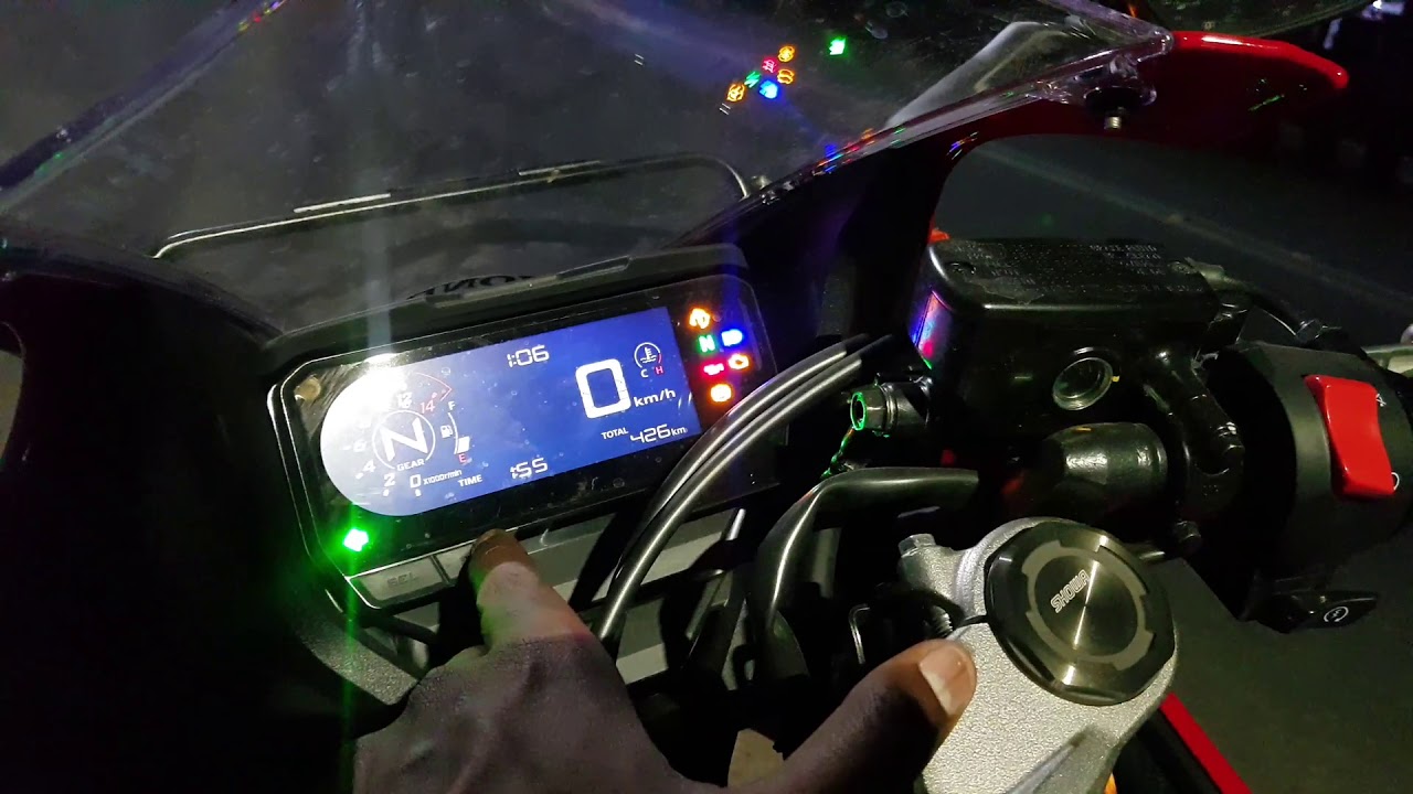 How to set time on Honda Cbr 650r india 2019 Digital meter | Honda Cbr ...