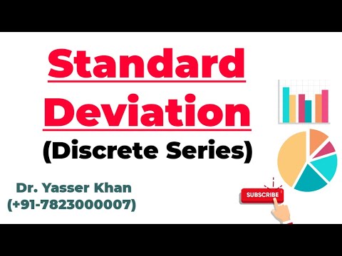 Standard Deviation (Discrete Series) Part- 2 - YouTube