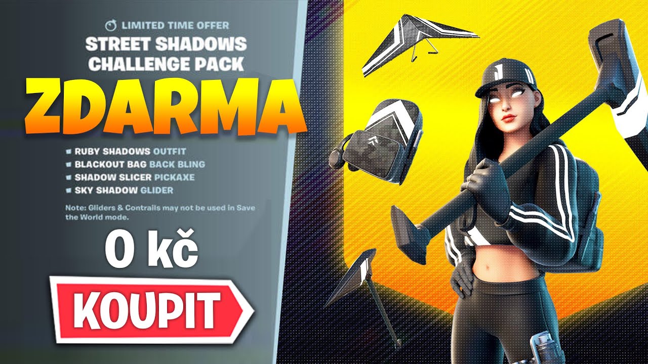 SKIN ZDARMA DO FORTNITE PRO KAŽDÉHO!! - YouTube