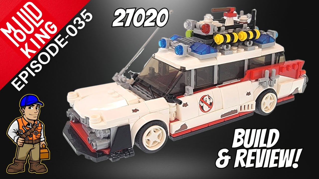 Mould King - Ghost Bus ECTO-1 (27020) (Mini Famous Car Series) (Lego ...