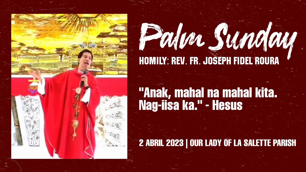 PALM SUNDAY | April 2, 2023: Rev. Fr. Joseph Fidel Roura - YouTube