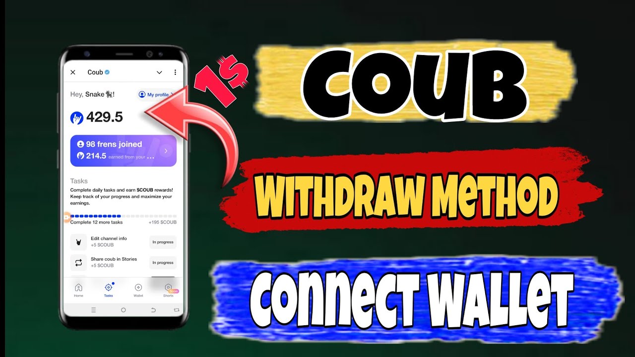 coub Telegram Bot Withdrawa || How To Work On Coub Telegram Bot || Coub ...