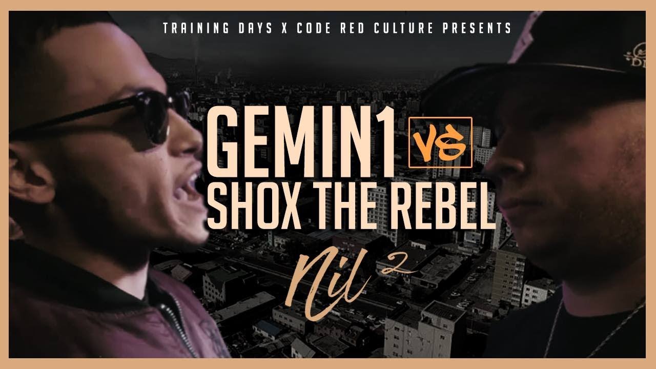 Code Red | GEMIN1 VS SHOX THE REBEL | Rap Battle - YouTube