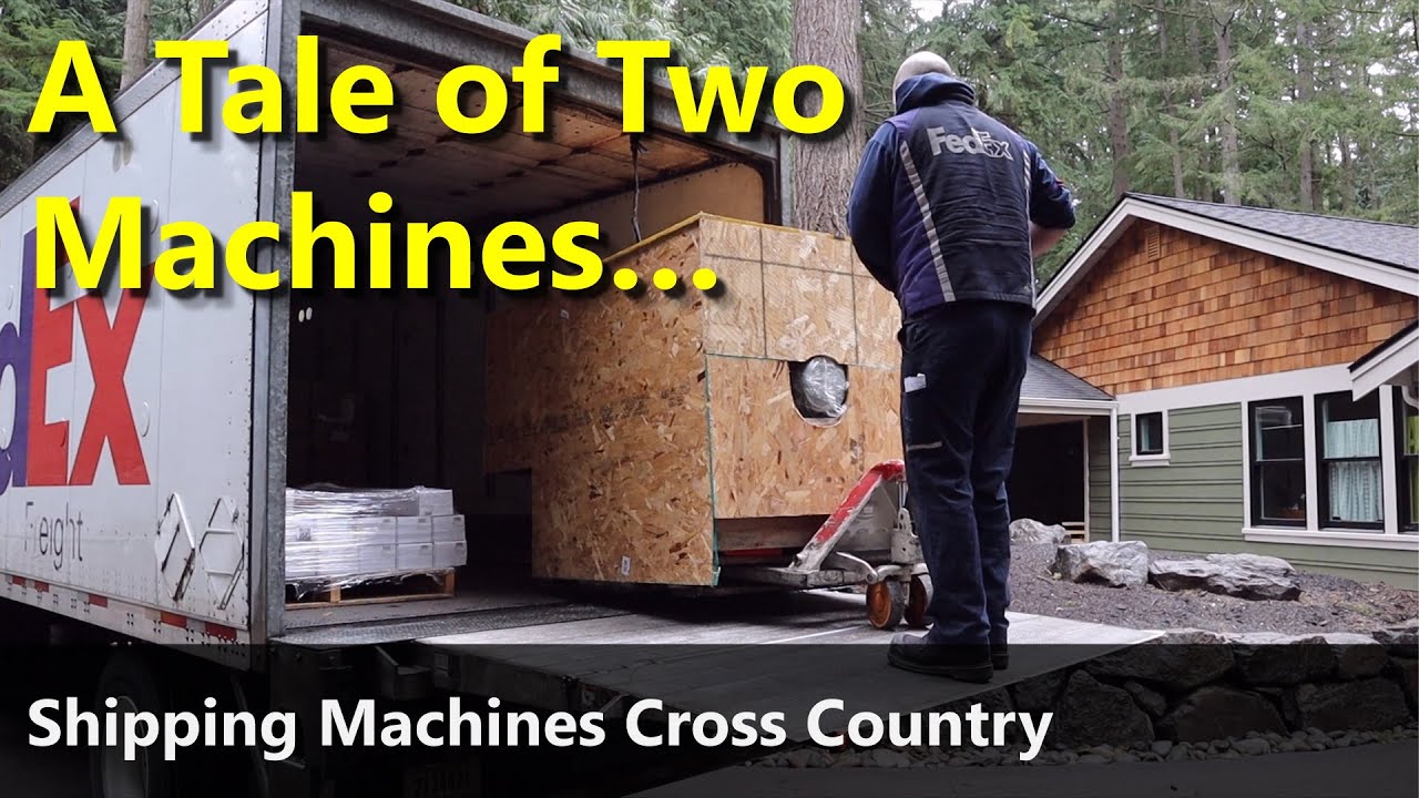 Shipping Machines Cross Country - YouTube