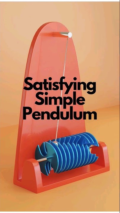Most Satisfying Simple pendulum Animation - YouTube