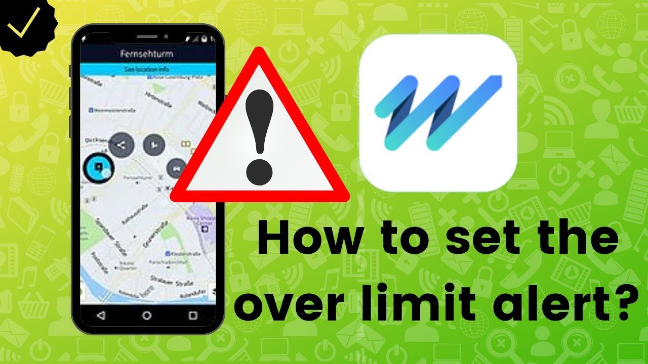 How to set the over limit alert in HERE WeGo? - YouTube