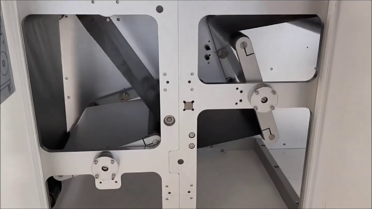 Aluminum Foil Printing With Digital Label Printer Bizpress 13r - YouTube