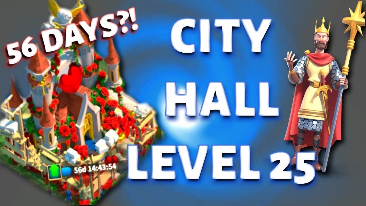 Rise Of Kingdoms : Is City Hall 25 Worth It?!! - YouTube