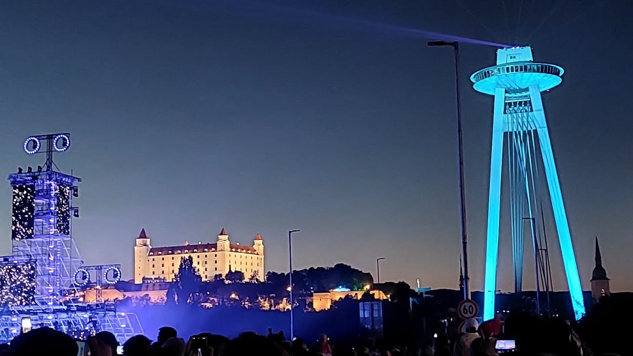 Jean-Michel Jarre STARMUS Bridge from the Future Bratislava - YouTube