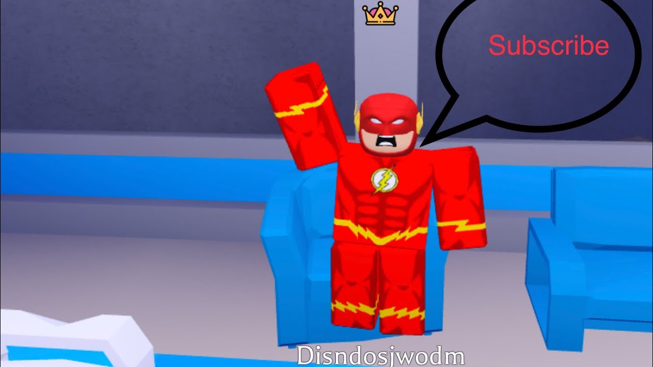 Dressing up as flash in Roblox ( Hoopz Roblox game🔥) - YouTube