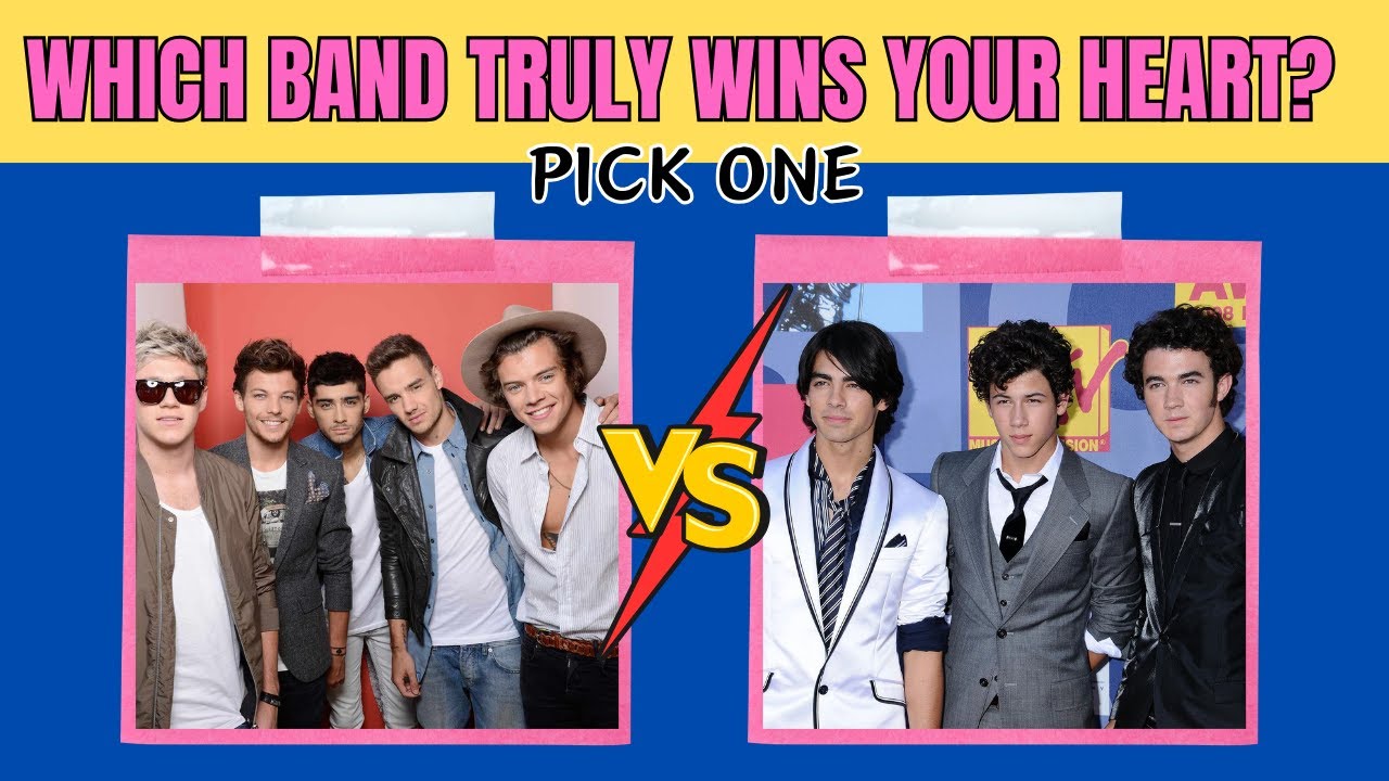 Pick One - English Bands Editions | Which band do you like more? - YouTube