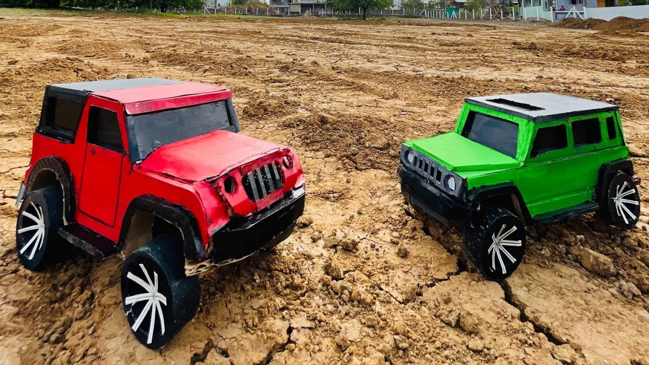 how to make a jimny car miniature & cardboardcraft #cardboard #jimny ...