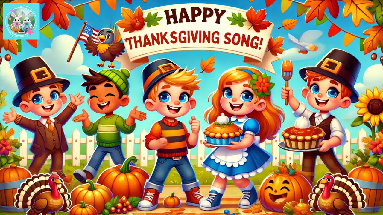 Happy Thanksgiving Song for Kids | Fun Family Celebration Song! - YouTube