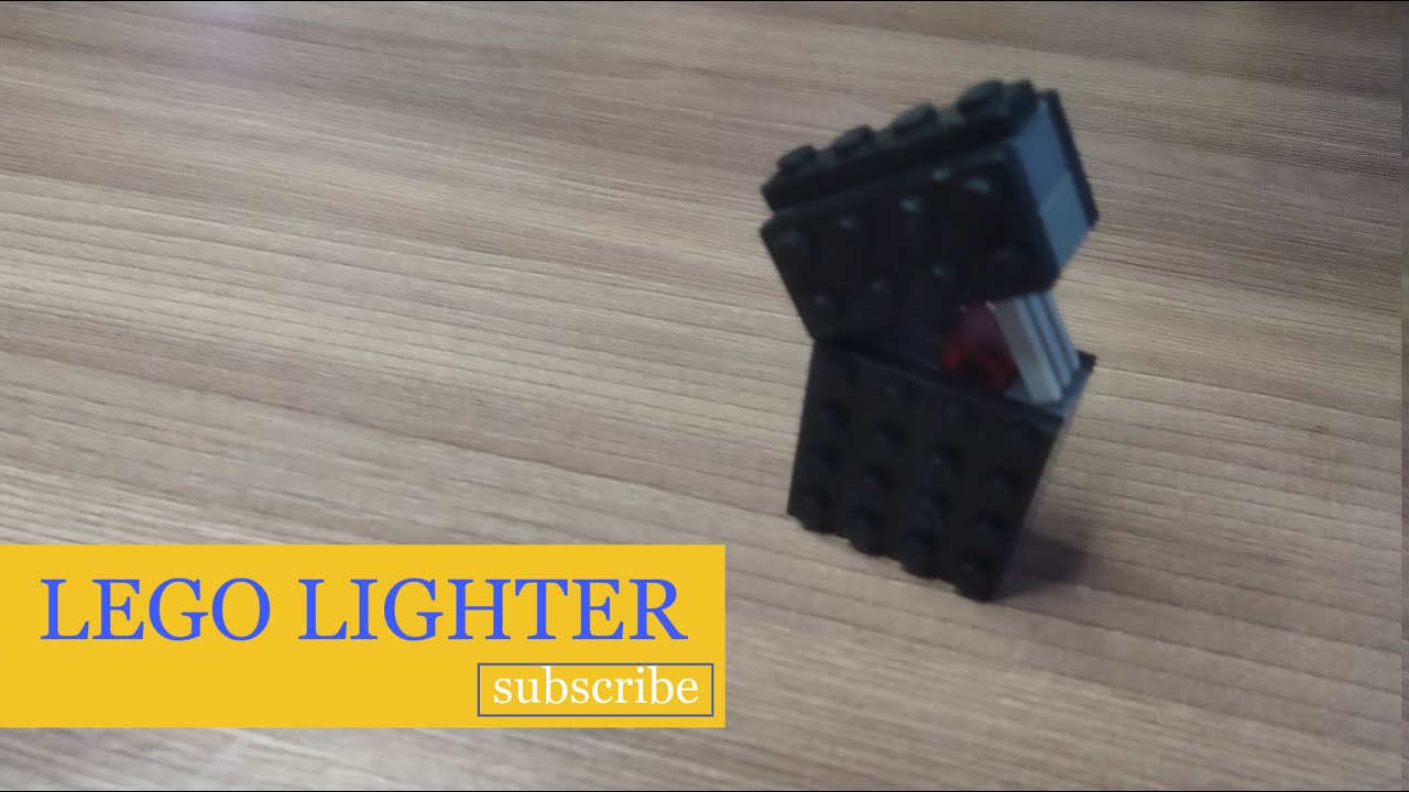 How to make a lego lighter | Как сделать лего зажигалку - YouTube