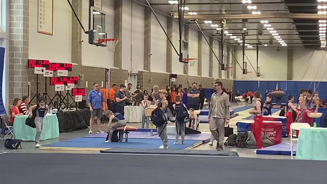 2019 Justin Spring Invite - Pommel 7.3 - YouTube
