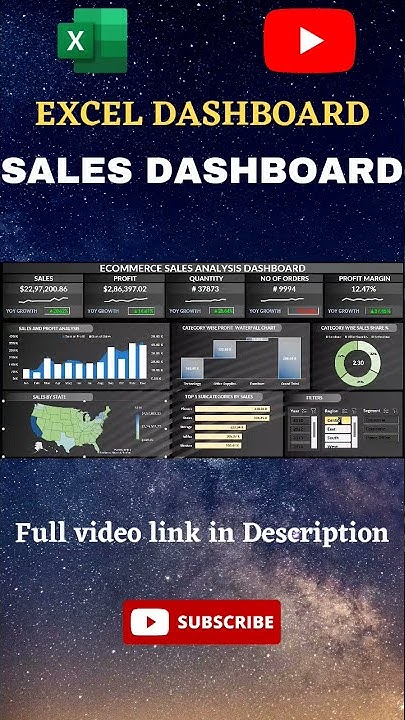 Build Excel Dashboard scratch to end | end to end | #excel #swapnjeet #exceldashboard - YouTube
