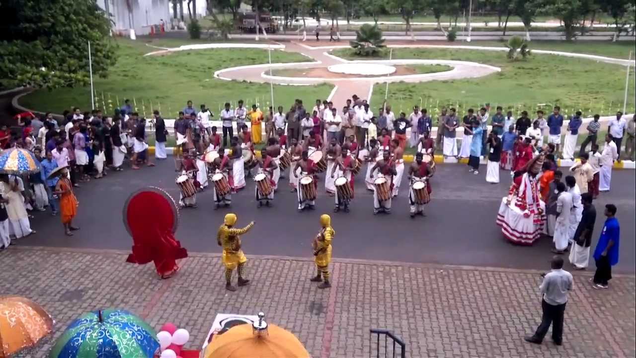 OONAM FESTIVAL IN DHANALAKSHMI SRINIVASAN ENGG CLG - YouTube