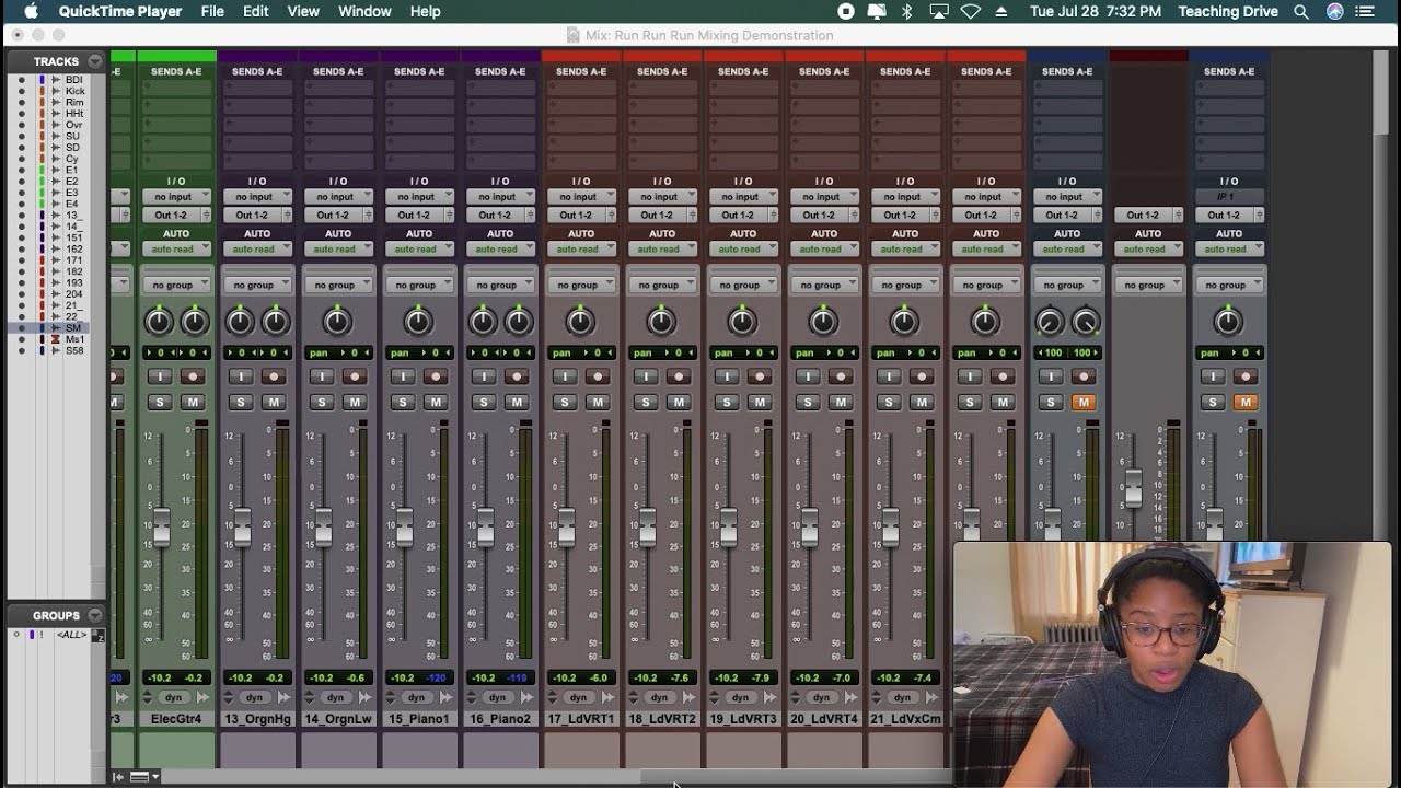 Rough Mixing in Pro Tools: Level Balancing - YouTube